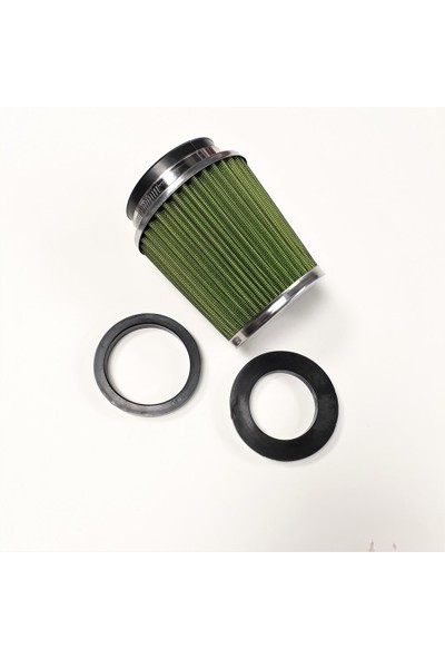 Carub Hava Filtresi Tuning 2 Aparatlı Yeşil-Krom Carub Hava Filtresi Tuning 2 Aparatlı Yeşil-Krom