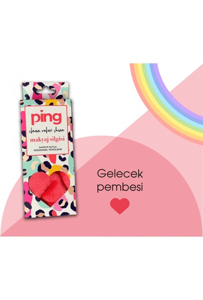 Ping Makyaj Silgisi - Gelecek Pembesi Ping Makyaj Silgisi - Gelecek Pembesi