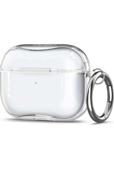 Spigen Apple AirPods Pro Kılıf Ultra Hybrid Green Crystal - ASD01290 Spigen Apple AirPods Pro Kılıf Ultra Hybrid Green Crystal - ASD01290