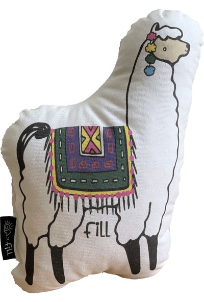 Fill Lama Gua Boyanabilir Yastık Seti