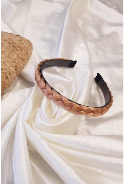 Bahels Kadın Bal Köpüğü Rengi Saç Model Taç / Saç Bandı