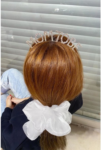 Bahels Kadın Kristal Taşlı Mom To Be Taç