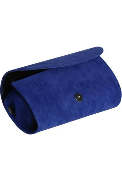 Efnan Store Saks Mavi Süet Abiye Çanta Efnan Store Saks Mavi Süet Abiye Çanta