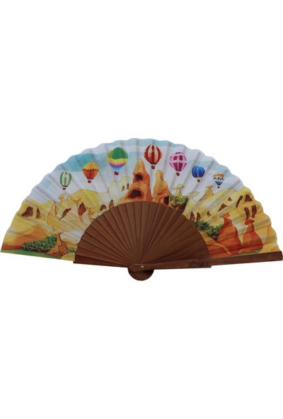 Müzeden Al Yelpaze Kapadokya Balon Koleksiyonu