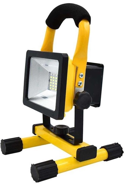 Watton WT-329 30W Şarjlı Outdoor LED Projektör Ayaklı Fener Watton WT-329 30W Şarjlı Outdoor LED Projektör Ayaklı Fener