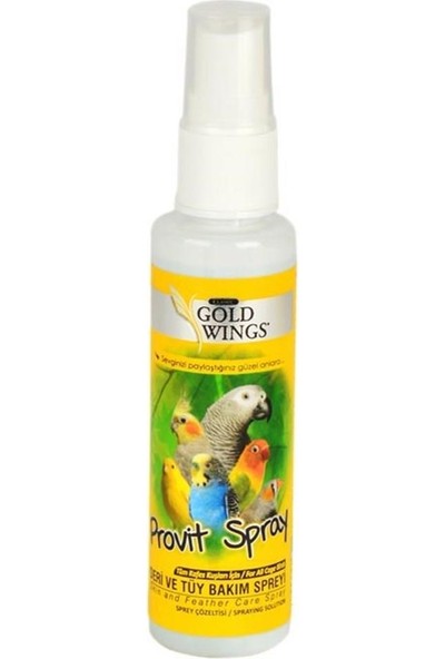 Gold Wings Classic Tüy ve Bakım Spreyi 50 ml Gold Wings Classic Tüy ve Bakım Spreyi 50 ml