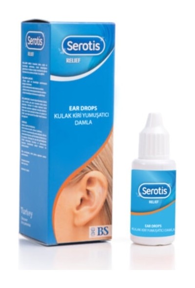Serotis Relief Kulak Kiri Yumuşatıcı Damla Serotis Relief Kulak Kiri Yumuşatıcı Damla