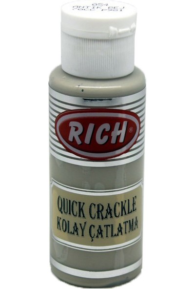 Rich Kolay Çatlatma Quick Crackle 70 ml Antik Bej