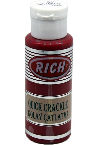 Rich Quick Crackle Kolay Çatlatma 70 ml Kırmızı