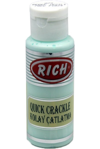 Rich Kolay Çatlatma Quick Crackle 70 ml Bebek Yeşili