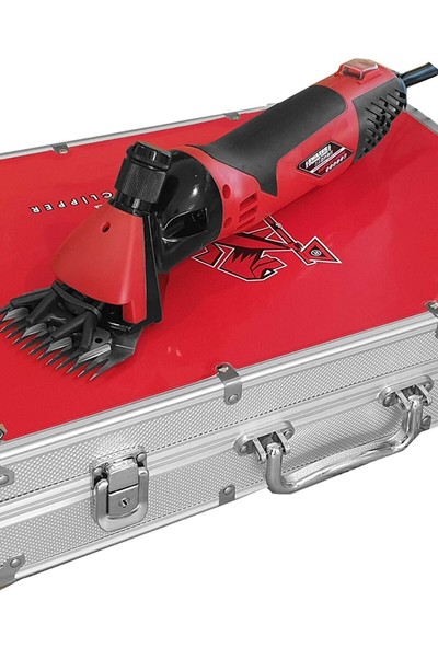 Swazer SC1301-PRO Koyun Keçi Kırkma Makinesi Alüminyum Çantalı Yedek Bıçak ve Taraklı Swazer SC1301-PRO Koyun Keçi Kırkma Makinesi Alüminyum Çantalı Yedek Bıçak ve Taraklı