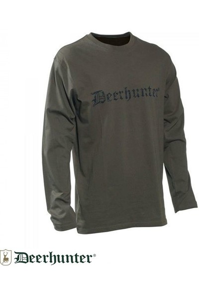 D. Deerhunter Logo Yeşil Uzun Kollu Tişört Beden : D. Deerhunter Logo Yeşil Uzun Kollu Tişört Beden :