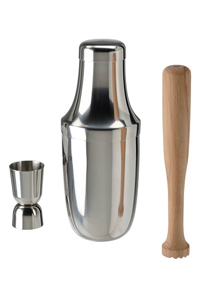 Umbrella Lufttat Karıştırıcı ve Kokteyl Seti