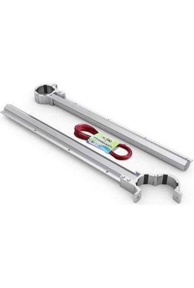 Mbois Alüminyum Paslanmaz Küpeşte Çamaşır Askılığı Tks-06