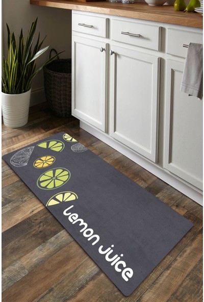 Colizon 50X160 Tezgah Önü Matı Kaymaz Tabanlı Mutfak Paspası