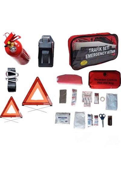 Oem Trafik Seti Lüks Full Set - Muayeneye Uygun-Yangın Tüpü Dahil Oem Trafik Seti Lüks Full Set - Muayeneye Uygun-Yangın Tüpü Dahil