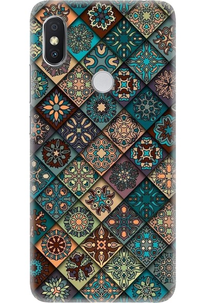 Gramaphone Xiaomi Redmi S2 Kılıf Hd Baskılı Kılıf - Mandala Desen