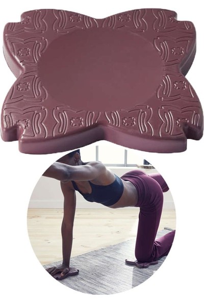 Domyos Diz Bilek Yoga Destek Pedi Bordo