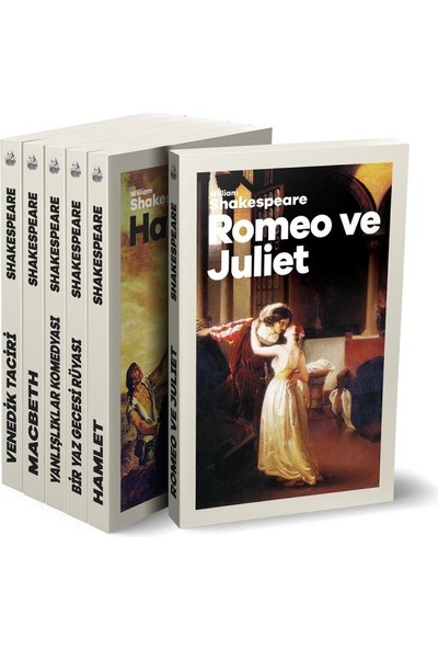 Halk Kitabevi Çok Sevilen Shakespeare Eserleri Seti - 6 Kitap - William Shakespeare Halk Kitabevi Çok Sevilen Shakespeare Eserleri Seti - 6 Kitap - William Shakespeare