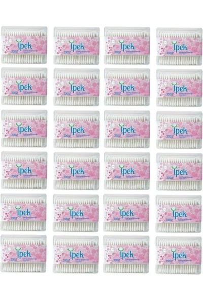 Ipek Kulak Çubuğu 200 Lü x 24 Adet Ipek Kulak Çubuğu 200 Lü x 24 Adet