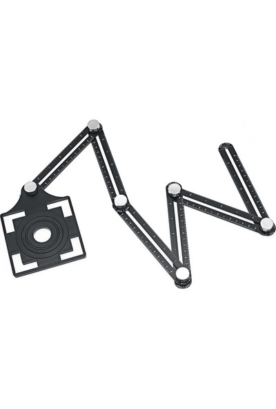 Xyanling 6 Katlanır Seramik Karo Delik Bulucu Ayarlanabilir Çok Açılı Cetvel Çok Açı Ölçüm Cetvel Şablon Aracı Için Marangozluk, Duvarcı Ustası, Craftsmen, Handyymen, Dıy (Yurt Dışından) Xyanling 6 Katlanır Seramik Karo Delik Bulucu Ayarlanabilir Çok Açılı Cetvel Çok Açı Ölçüm Cetvel Şablon Aracı Için Marangozluk, Duvarcı Ustası, Craftsmen, Handyymen, Dıy (Yurt Dışından)