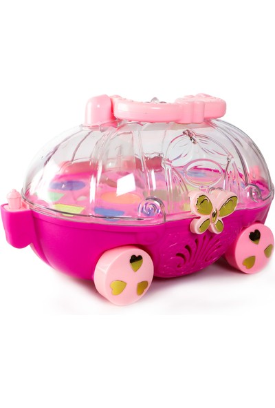 Mega Ela'nın Dünyası Arabalı Makyaj Seti Koyu Pembe Mega Ela'nın Dünyası Arabalı Makyaj Seti Koyu Pembe