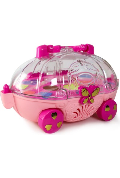Mega Ela'nın Dünyası Arabalı Makyaj Seti Açık Pembe Mega Ela'nın Dünyası Arabalı Makyaj Seti Açık Pembe