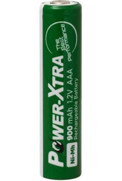 Power-Xtra Aaa 900 Mah Ni-Mh Şarjlı Ince Kalem Pil (Flat) Power-Xtra Aaa 900 Mah Ni-Mh Şarjlı Ince Kalem Pil (Flat)