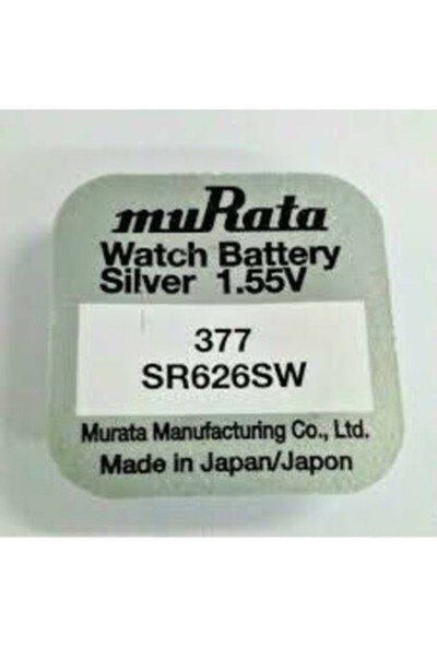 Murata 377 SR626SW Saat Pili Murata 377 SR626SW Saat Pili