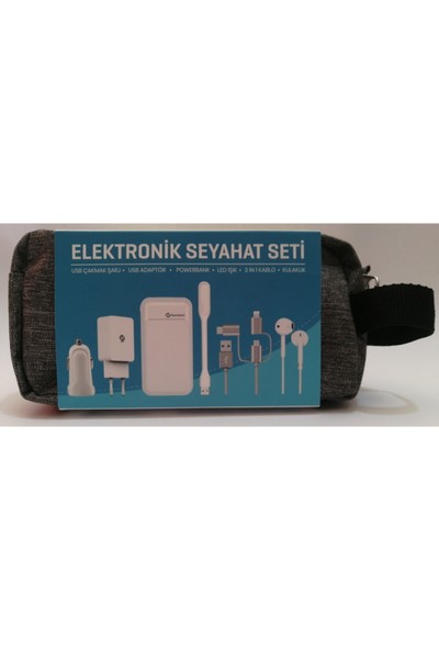 Hometech Elektronik Seyahat Seti Hometech Elektronik Seyahat Seti
