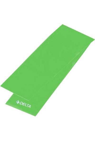 Delta Pilates Bandı Hafif Sert 120 x 7,5 cm Egzersiz Direnç Lastiği
