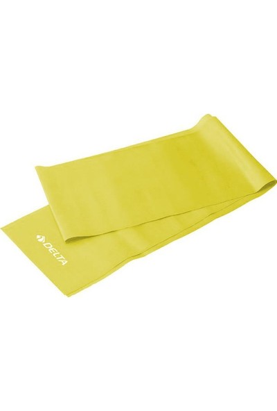Delta Pilates Bandı Orta Sert 150 x 15 cm Egzersiz Direnç Lastiği