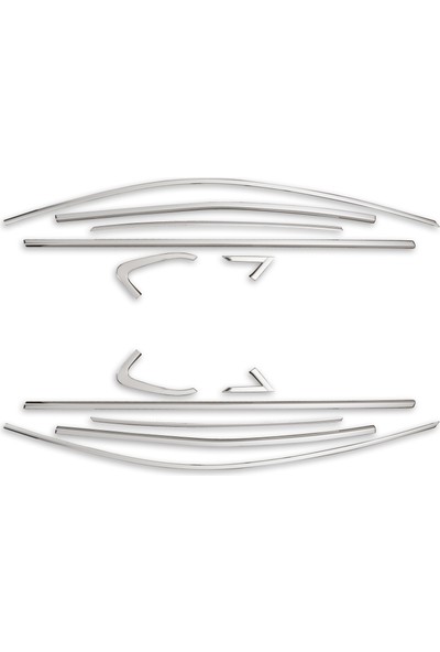 Ack Dizayn Renault Clio 5 Krom Cam Çerçevesi 2019 Sonrası