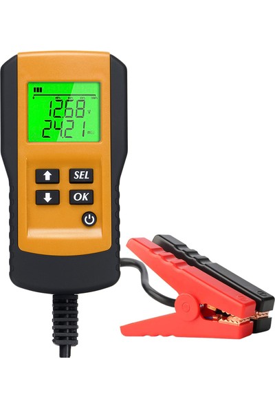 Gahome Pil Test Cihazı Araç Akü Yük Test Cihazı 12 V 100-9999CCA (Yurt Dışından) Gahome Pil Test Cihazı Araç Akü Yük Test Cihazı 12 V 100-9999CCA (Yurt Dışından)