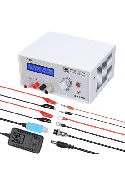 Gahome EBC-A20H Pil Test Cihazı 30V 20A 200W Çok Işlevli Doğru (Yurt Dışından) Gahome EBC-A20H Pil Test Cihazı 30V 20A 200W Çok Işlevli Doğru (Yurt Dışından)