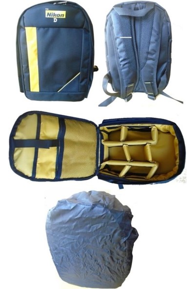 Pdx Nikon Fotoğraf Makinesi Için, Çift Askılı Sırt Çantası