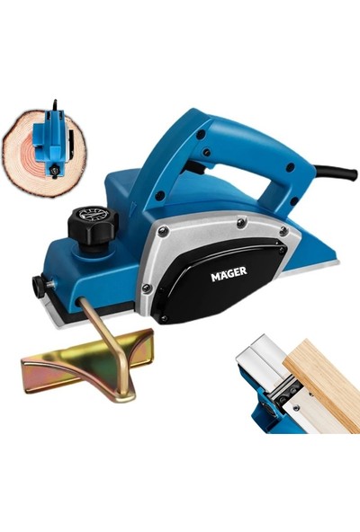 Mager Çift Bıçaklı Planya Makinası 16000 Rpm Yedek Kömür ve Aksesuarları ile Birlikte Mager Çift Bıçaklı Planya Makinası 16000 Rpm Yedek Kömür ve Aksesuarları ile Birlikte