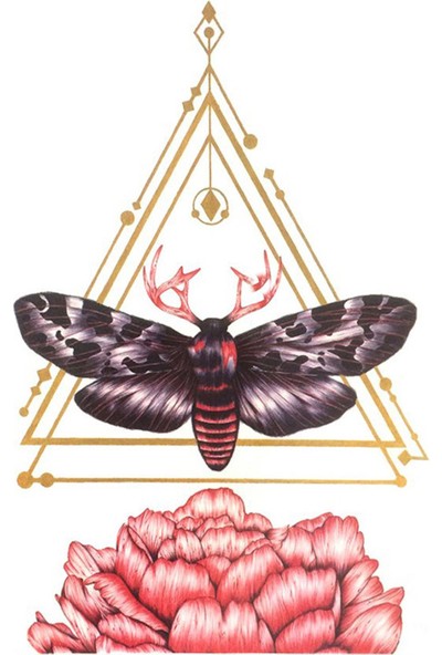 Kadın Lüx Kelebek Üçgen Çiçek Detaylı Flash Tattoo Omuz Bel Kol Bacak Göbek Geçici Dövme Kadın Lüx Kelebek Üçgen Çiçek Detaylı Flash Tattoo Omuz Bel Kol Bacak Göbek Geçici Dövme