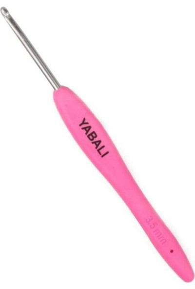 Yabalı Yumuşak Saplı Alüminyum Tığlar 3.5mm Iplikcim Yabalı Yumuşak Saplı Alüminyum Tığlar 3.5mm Iplikcim