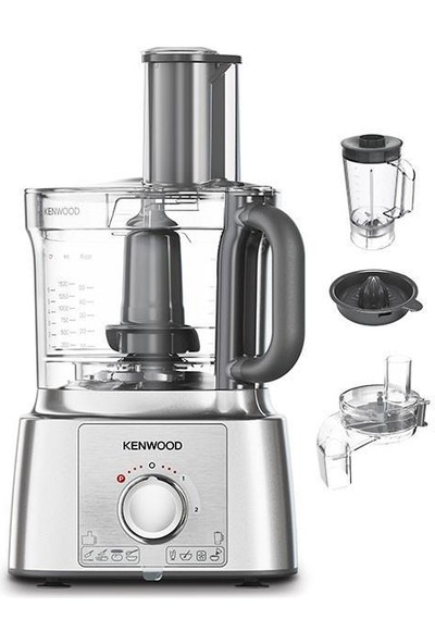 Kenwood FDP65.820SI 1000 Watt Multipro Ekspress Mutfak Robotu - 3 Lt Hazne Kapasiteli Kenwood FDP65.820SI 1000 Watt Multipro Ekspress Mutfak Robotu - 3 Lt Hazne Kapasiteli
