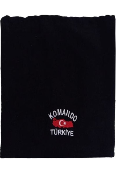 Asker Vadisi Türkiye Komando Yazılı Nakış Işleme Polar Boyunluk & Bere Asker Vadisi Türkiye Komando Yazılı Nakış Işleme Polar Boyunluk & Bere