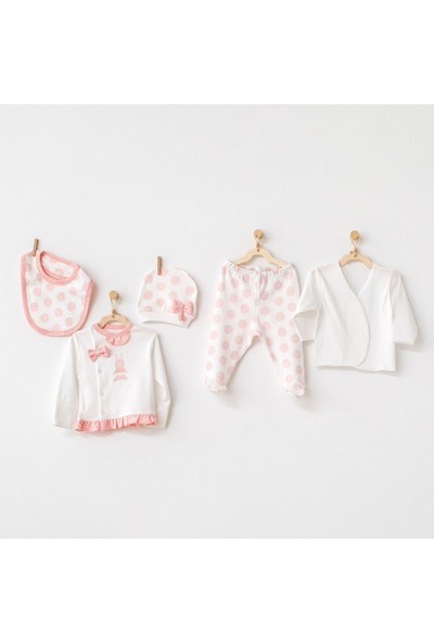 Andywawa Puantiyeli 5'li Bebek Hastane Çıkış Seti AC21130R