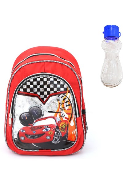 Masho Trend 230 Cars Çanta Kırmızı + Suluk