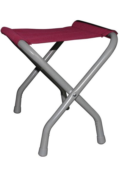 Marketegidelim Outdoor Tabure - Kamp Tabure Bordo Marketegidelim Outdoor Tabure - Kamp Tabure Bordo