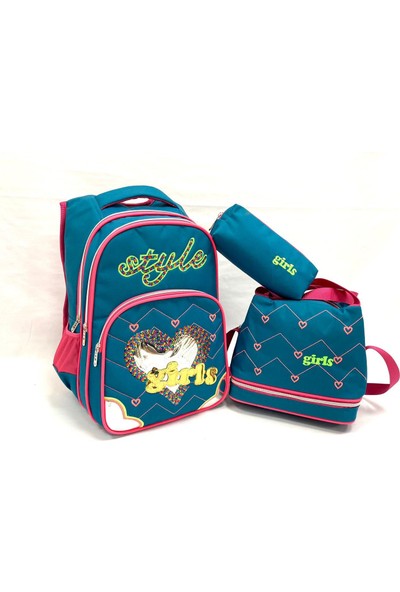 Owyon Ilkokul Sırt Çantası ve Beslenme Çantası Seti Owyon Ilkokul Sırt Çantası ve Beslenme Çantası Seti