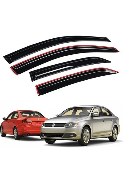 İtibar Volkswagen Jetta 2011-2018 Mugen Tip Cam Rüzgarlığı İtibar Volkswagen Jetta 2011-2018 Mugen Tip Cam Rüzgarlığı
