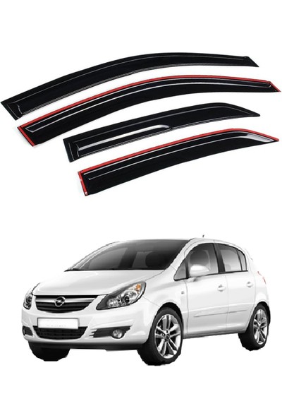 İtibar Opel Corsa D 2007-2017 Mugen Tip Cam Rüzgarlığı