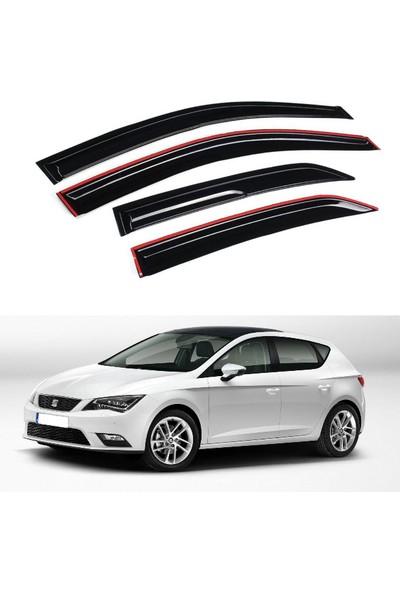 İtibar Seat Leon 2013-2019 Mugen Tip Cam Rüzgarlığı