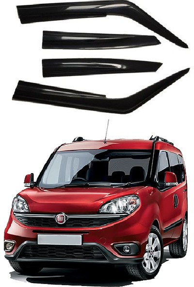 İtibar Fıat Doblo (2) 2010-2014 4lü Mugen Tip Cam Rüzgarlığı