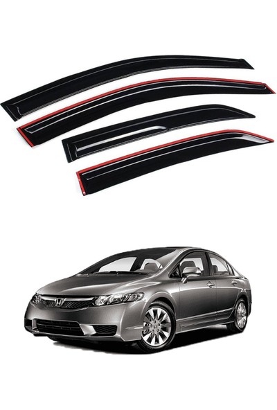 İtibar Honda Cıvıc 2006-2012 Mugen Tip Cam Rüzgarlığı İtibar Honda Cıvıc 2006-2012 Mugen Tip Cam Rüzgarlığı